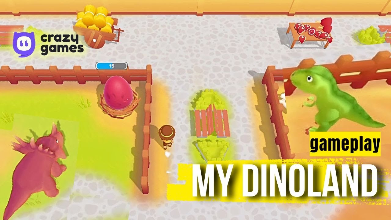 My Dinoland - Opening Day | Episode 1 | pc games | crazygames - YouTube