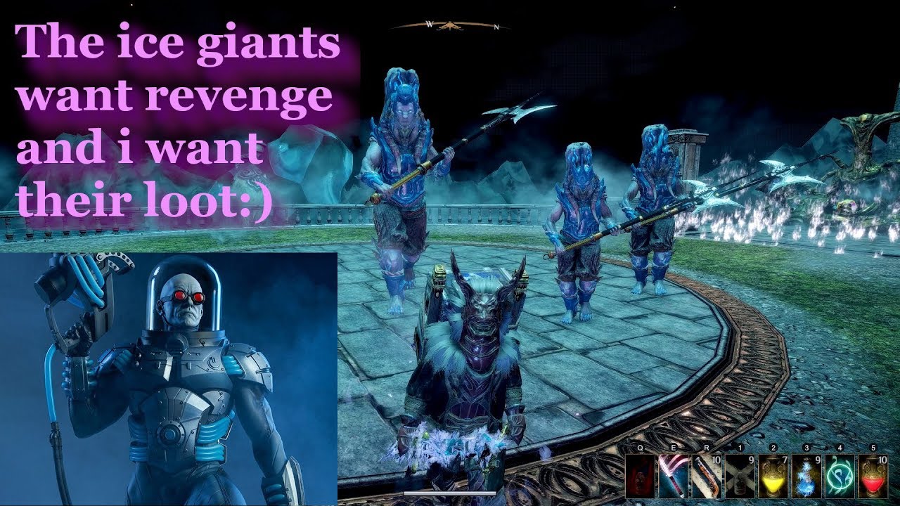 Outward - new patch - New boss fight in Giant's Village - Frost giants ...