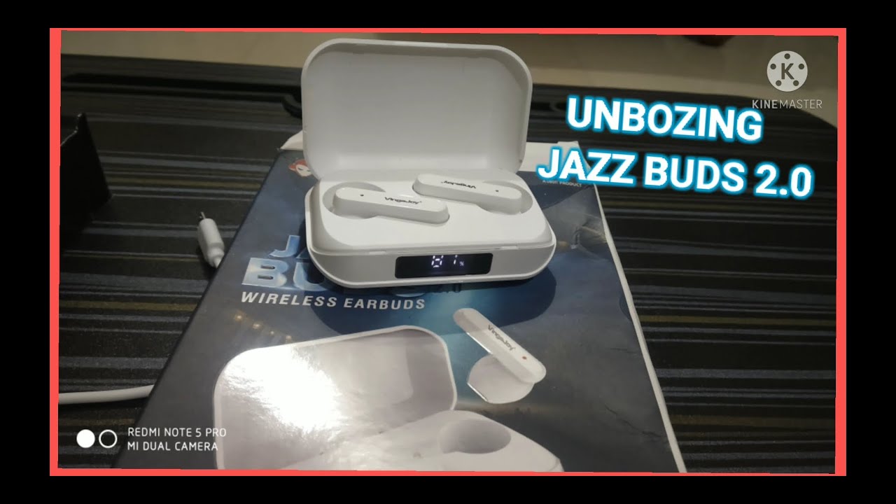 UNBOXING VINGAJOY | JAZZ BUDS 2.0 WIRELESS EARBUDS - YouTube
