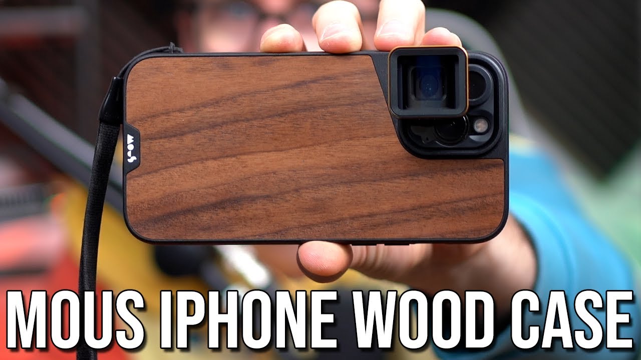 Mous Walnut Wood Case for iPhone 13 Pro Max - YouTube