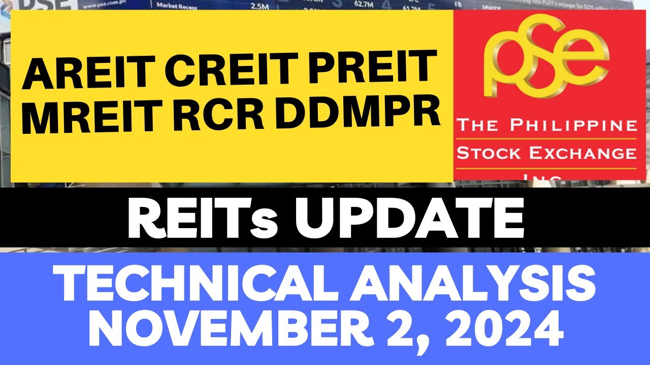AREIT | CREIT | RCR | MREIT | PREIT | DDMPR : PSE TECHNICAL ANALYSIS ...