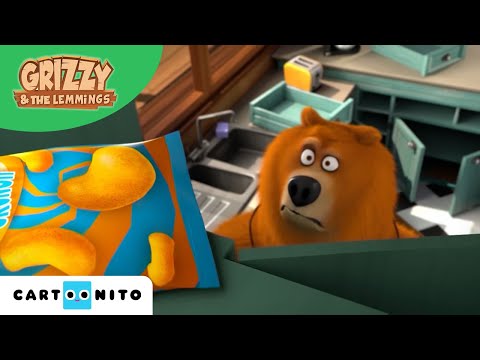 GRIZZY VE LEMMINGLER | Yemek Peşinde | @CartoonitoTurkiye