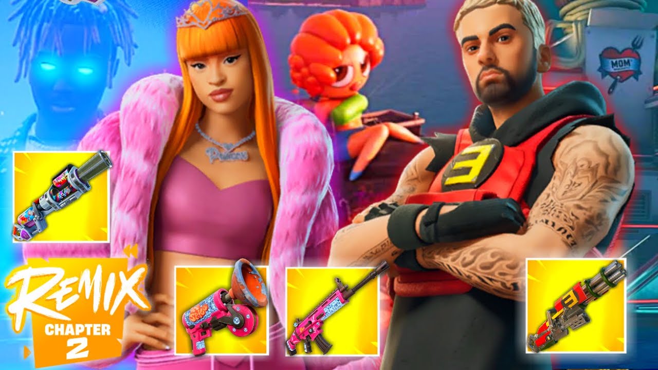 Spaghetti Grotto, Ice Isle, & Mythics! (Fortnite Chapter 2 Remix) - YouTube