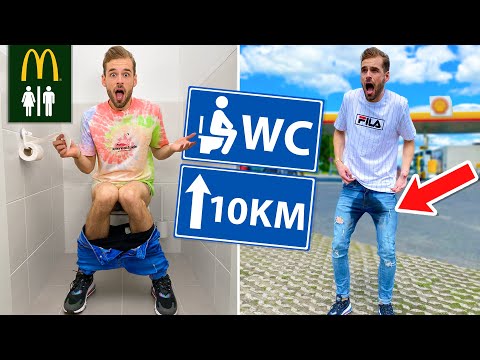 7 DAGEN ALLEEN OPENBARE TOILETTEN GEBRUIKEN! *In broek geplast*