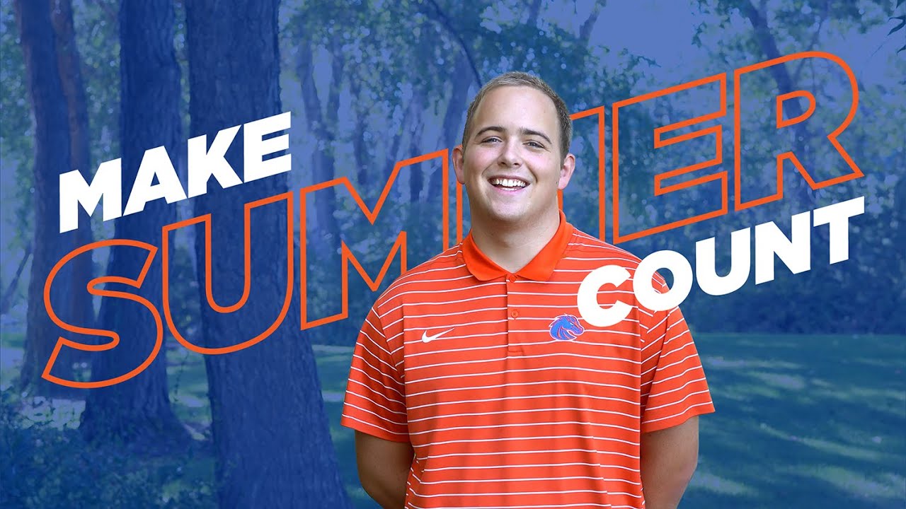 Make summer count with Boise State Summer Sessions - Cayden