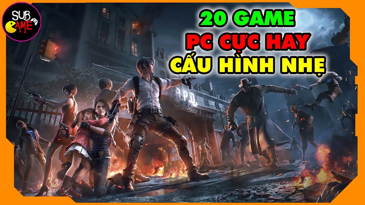 20 Game PC Cho Máy Yếu Ram 4-8 GB | Sub Game - YouTube