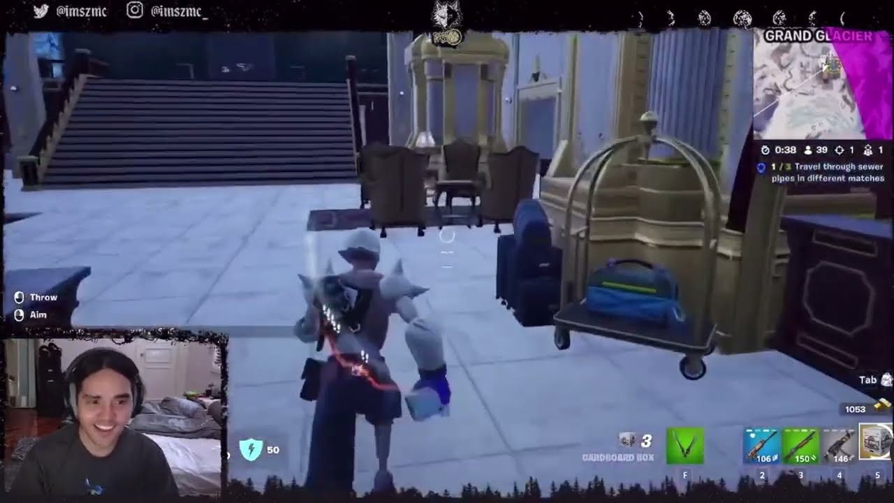 PART 2 [ENG SUB]- Pablo plays Fortnite early in the morning - YouTube