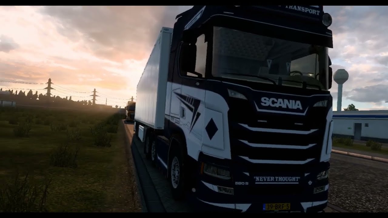 ETS2 VR 1.43 - Erste Fahrt mit der HP Reverb G2 - 2160 x 2160 pro Auge ...