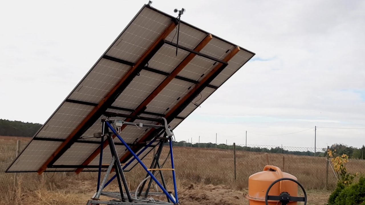 Jetzt baue ich einen PV Tracking Mast selber aus Altmetall und ...