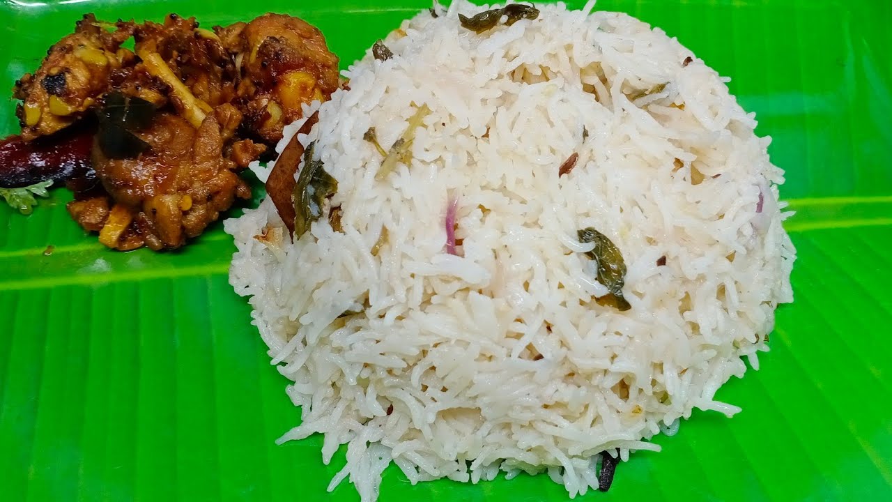 Thengai paal sadham|coconut milk birinji recipe|yummy|coconut rice ...