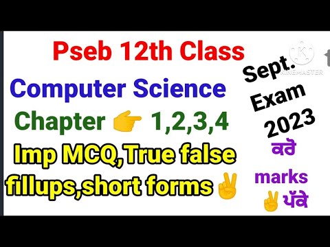 class 12th computer science imp MCQ,fill ups,true false/chapter 1,2,3,4 ...