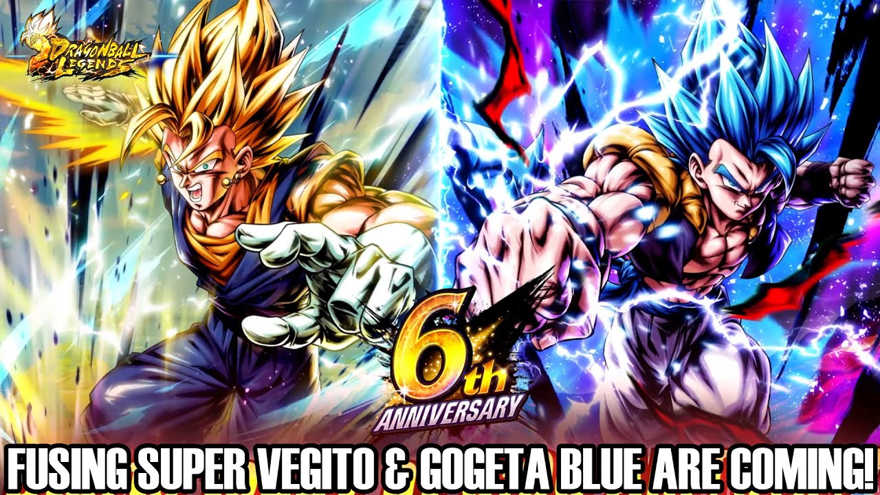 FUSING SUPER VEGITO & GOGETA BLUE ARE COMING!!! Dragon Ball Legends ...