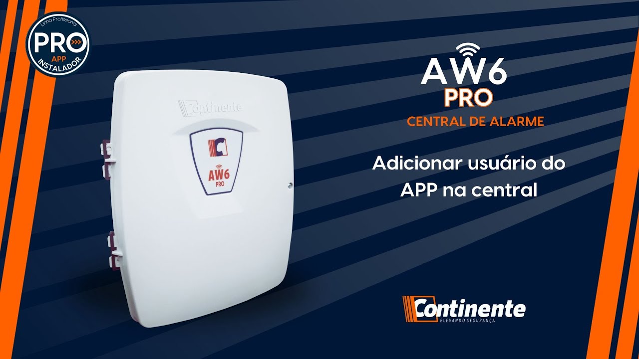 4 AW6 PRO Adicionar usuário do APP - YouTube