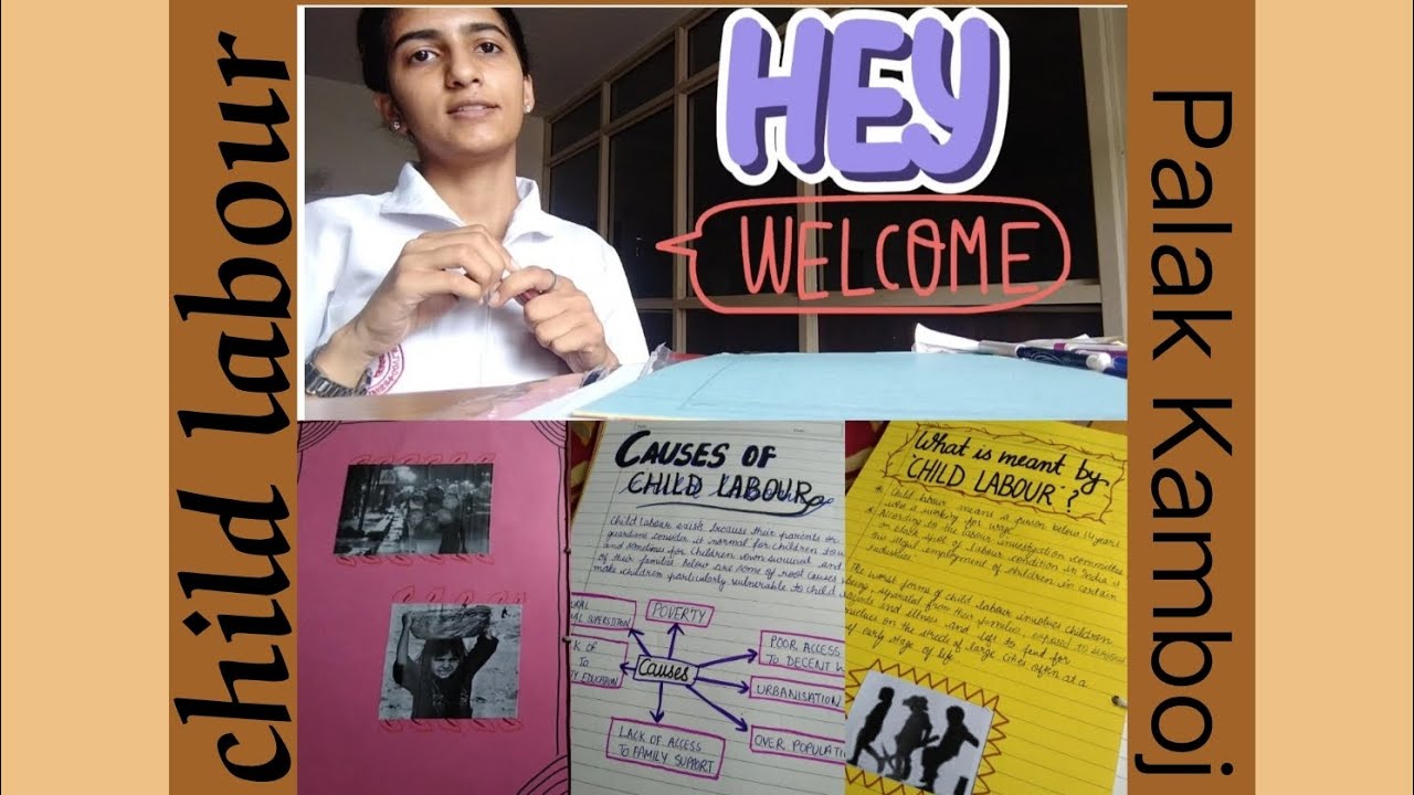 Child Labour Project file / CBSE Sociology/ #childlabour # ...