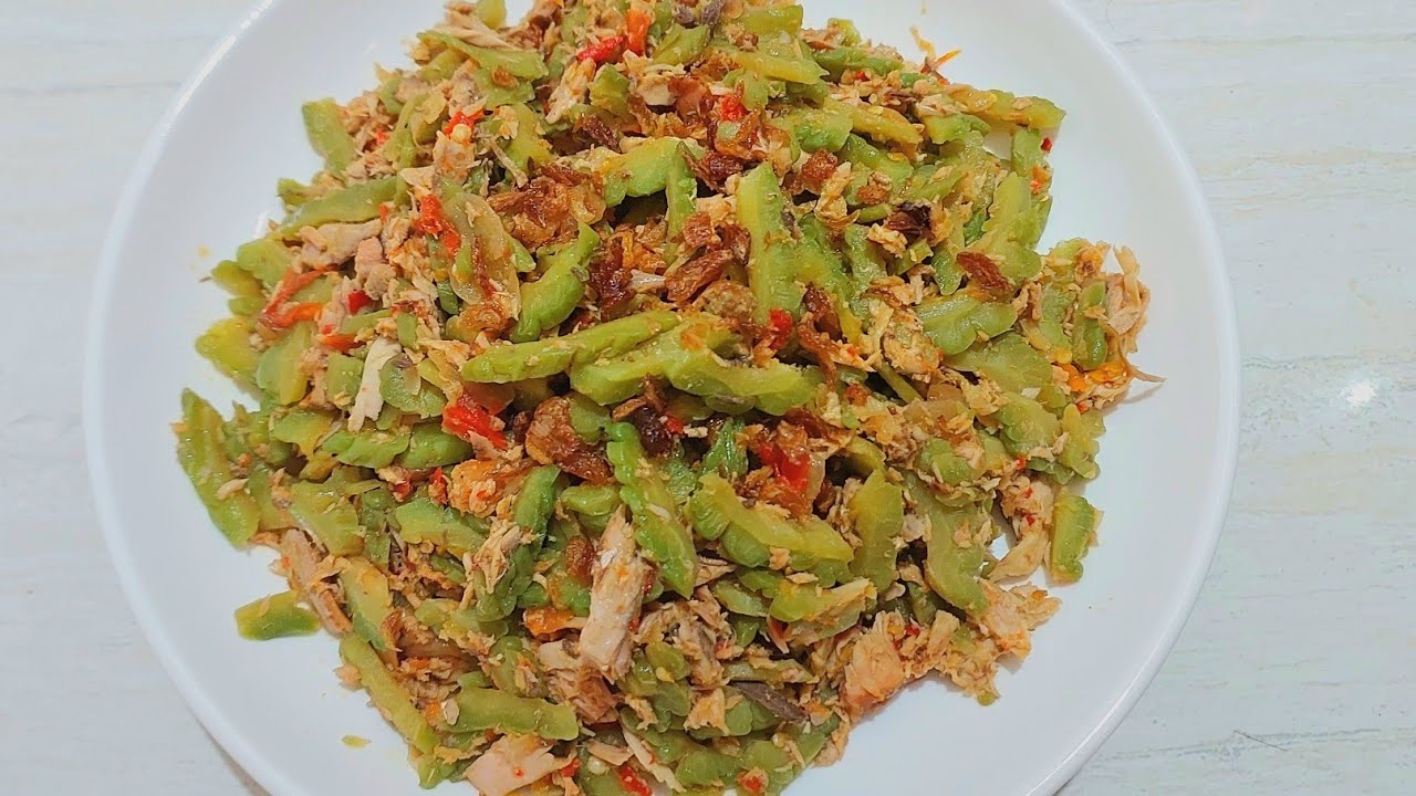 TUMIS PARE IKAN ASAP | MANFAAT PARE DAN TIPS MENGURANGI RASA PAHIT # ...