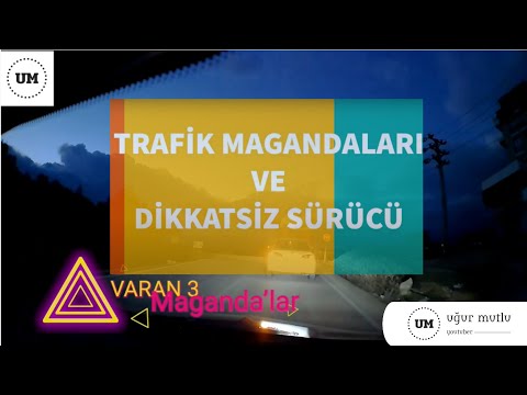 Araç Kamera Günlükleri - Trafik Magandaları ve Dikkatsiz Sürücü | Yanlayan Tofaş | Şerit İhalali