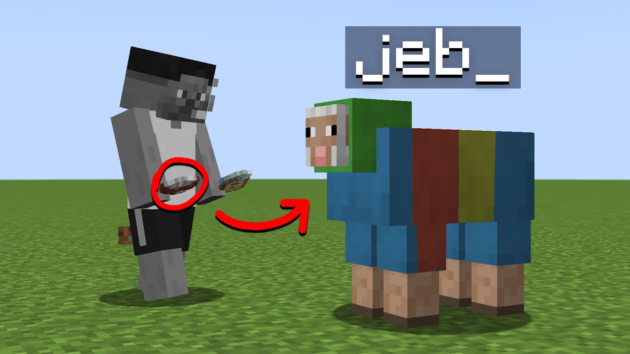 what if you shear a jeb_ sheep? - YouTube
