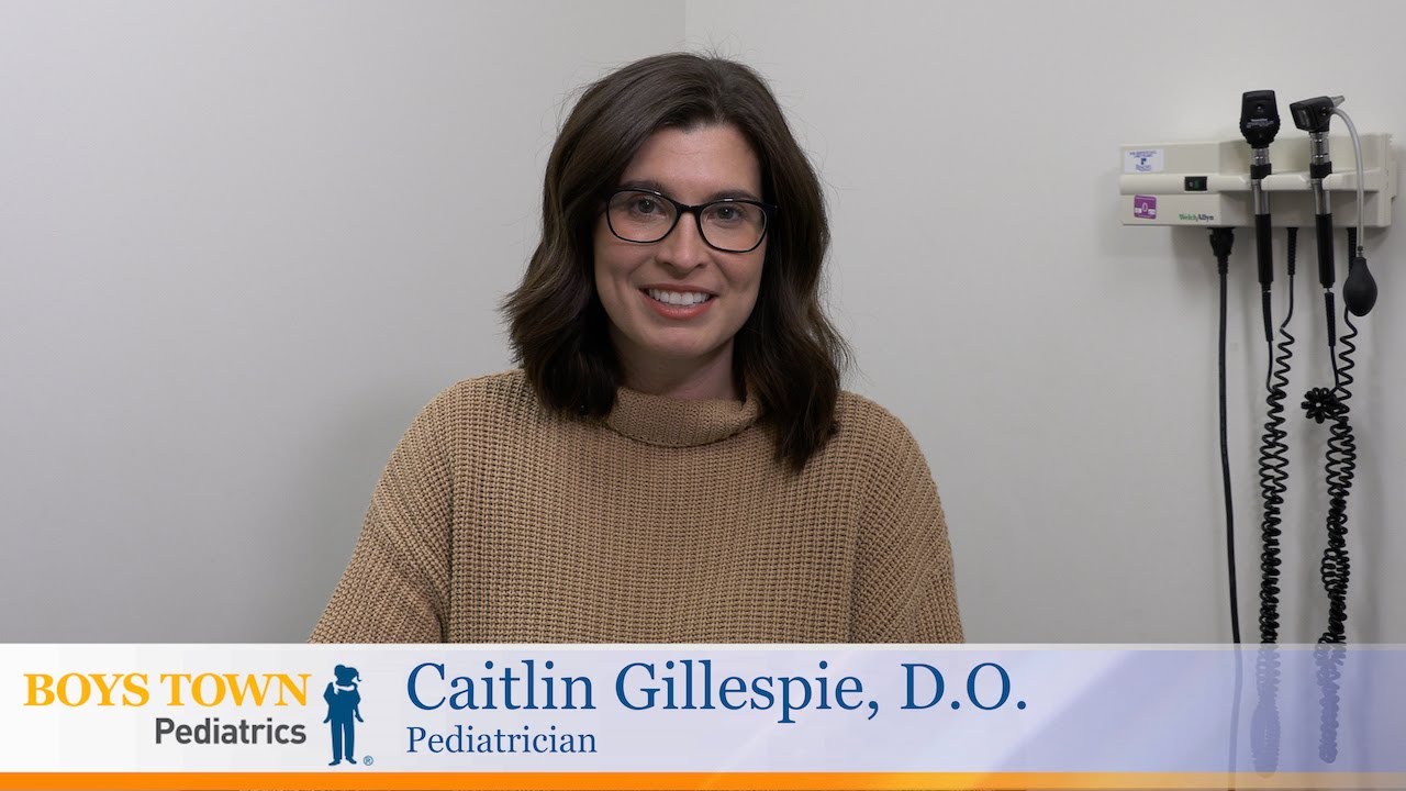 Dr. Caitlin Gillespie - Boys Town Pediatrics - YouTube