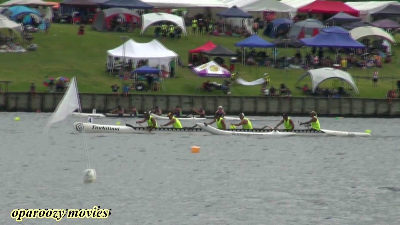 2018 Waka ama Nationals Sprints Masters 1000 one - YouTube