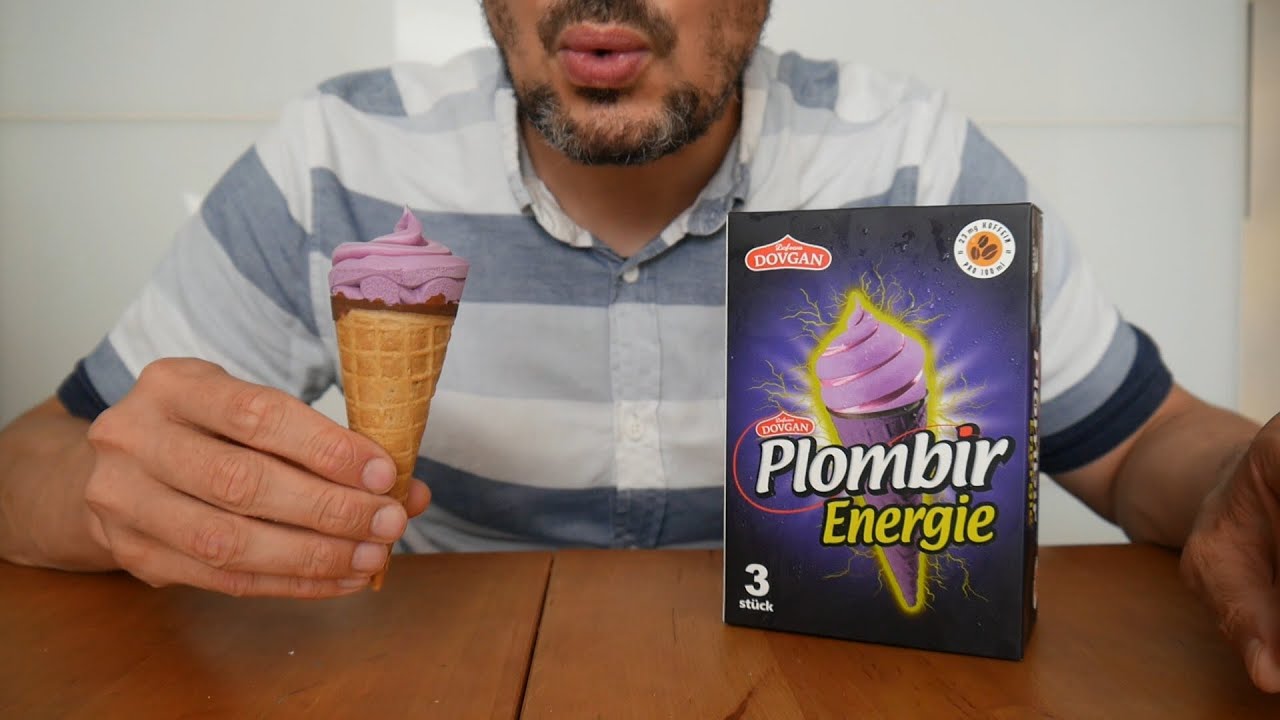 ASMR Dessert – Plombir Energy Ice Cream – Purple Russian Energy Kick ...