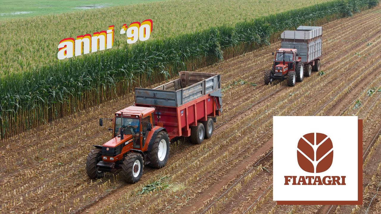 Fiatagri F140 & Fiatagri 110/90 in: trinciato 2024 - YouTube