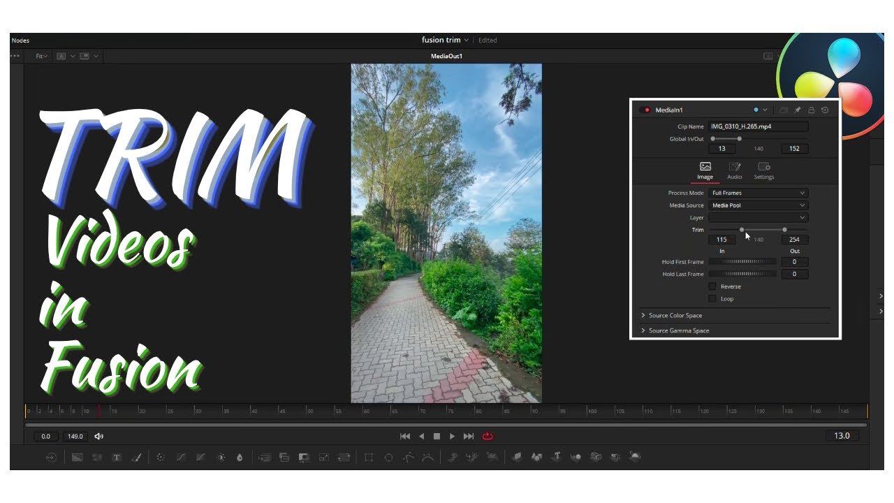 How To Trim Clips From Fusion Tab DaVinci Resolve YouTube How To Trim Clips From Fusion Tab DaVinci Resolve YouTube