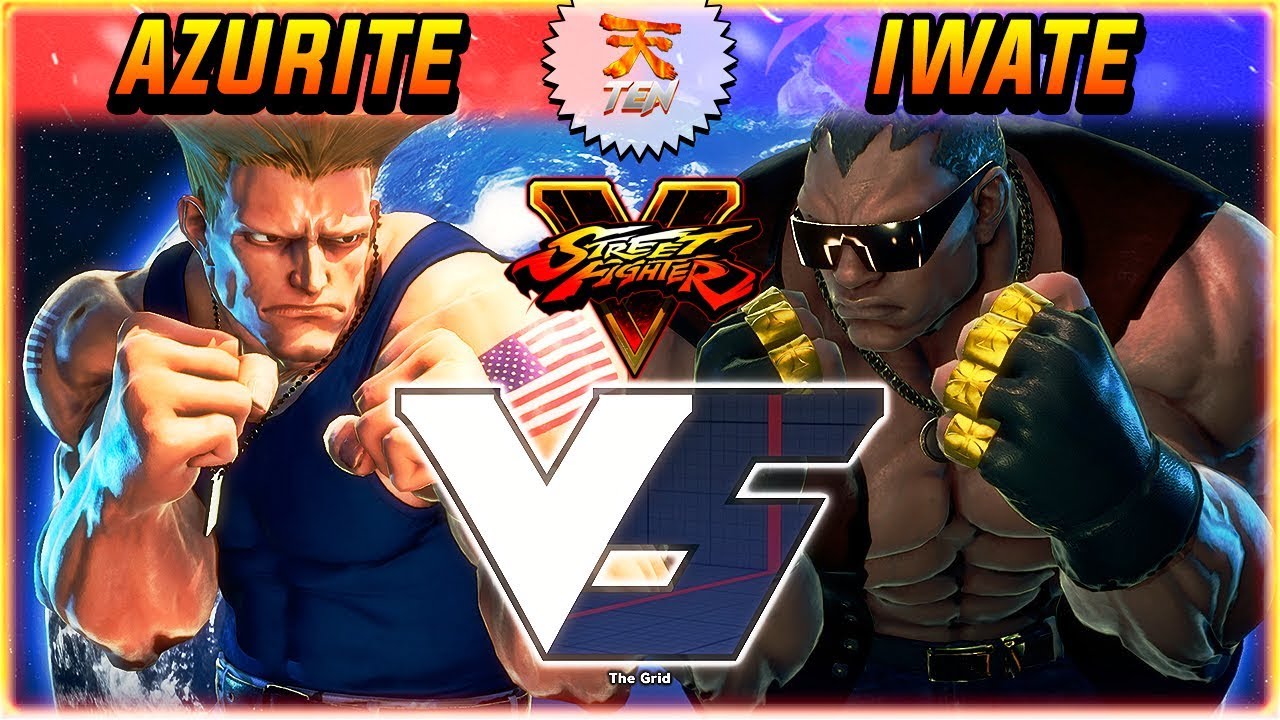 SFV/SF5 AZURITE (#1 GUILE & RANK 7) VS MKT-IWATE (#1 BALROG & RANK 4 ...