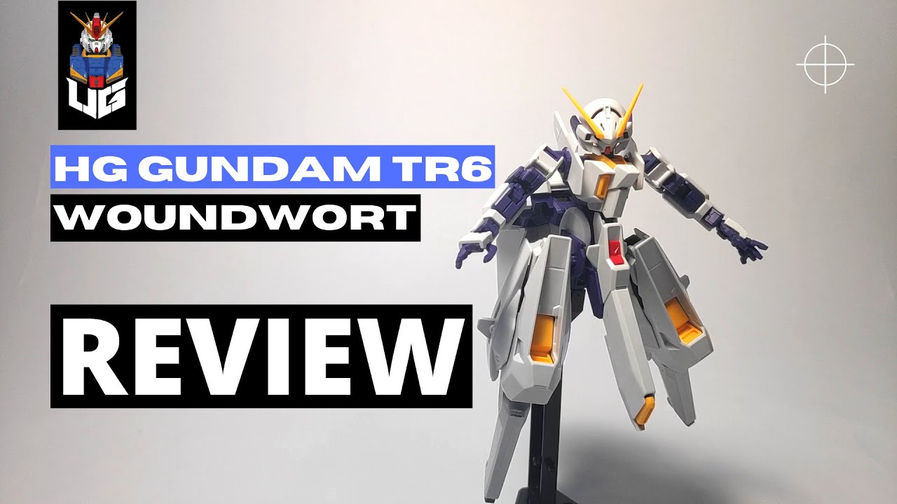 THE WHITE RABBIT ! HG Gundam TR6 Woundwort REVIEW - YouTube