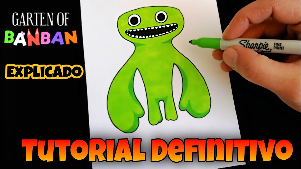 Como Dibujar a JUMBO JOSH de Garten of Banban ️Tutorial (DEFINITIVO y ...