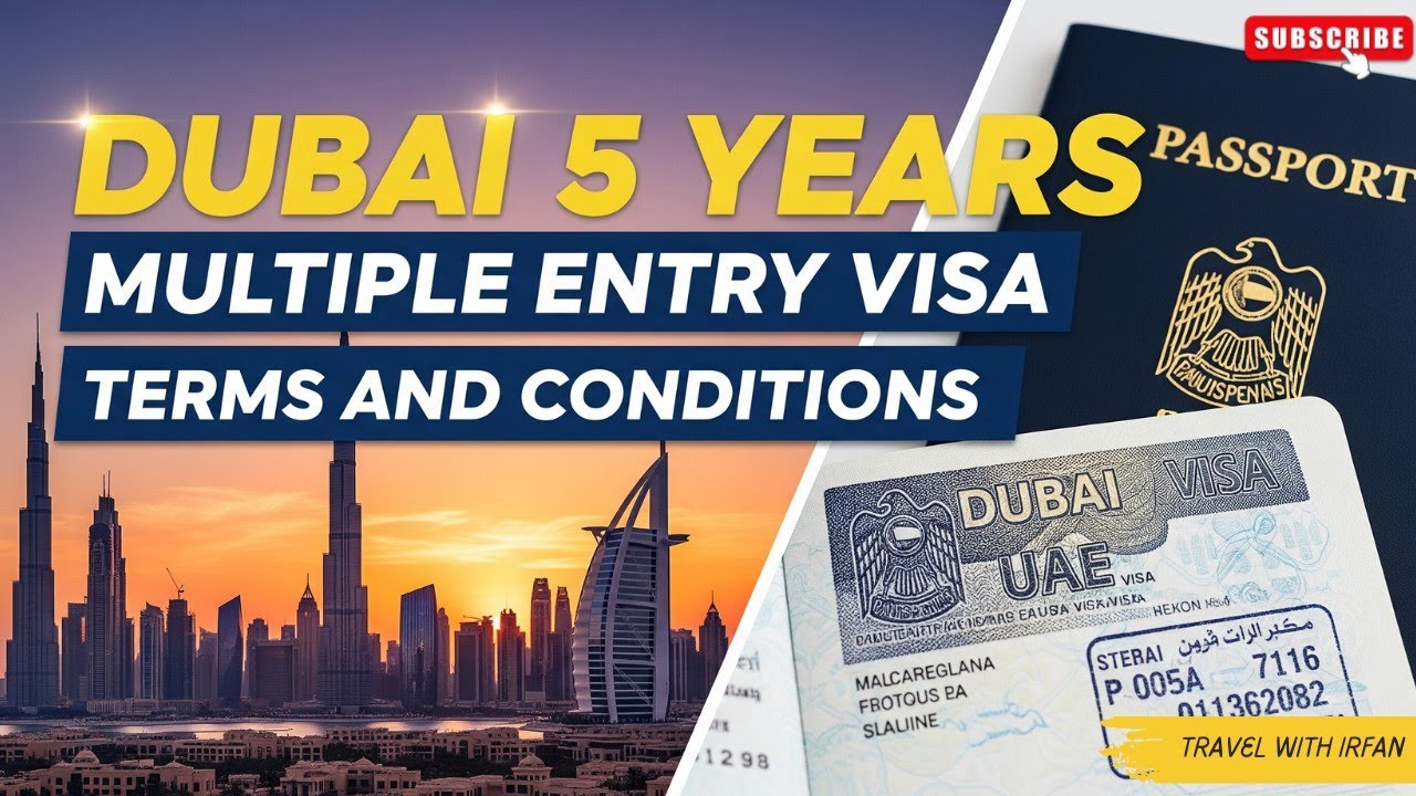 Dubai 5-year visa | Dubai multiple entry visa | UAE long-term visa | How to apply Dubai 5-year ...