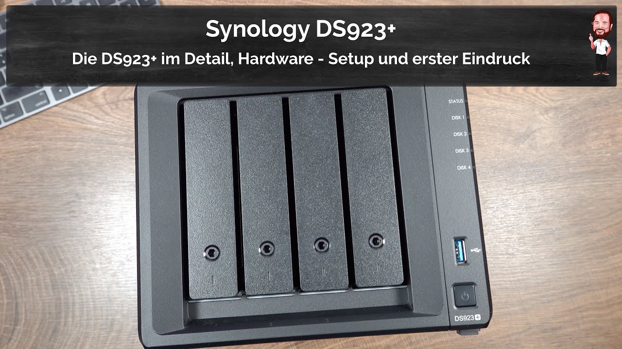 Synology DS923+ | Die DS923+ im Detail, Hardware - Setup und erster ...