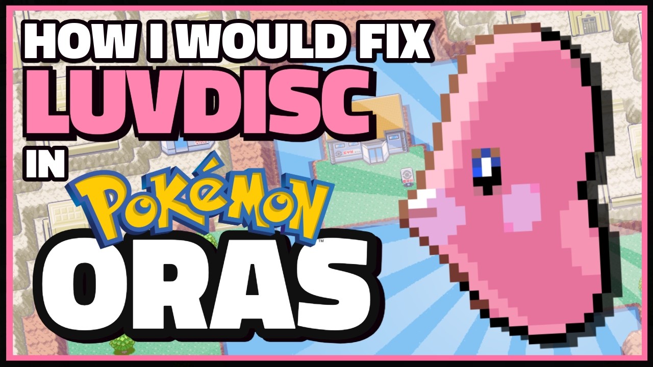 How I Would Fix Luvdisc in Pokémon Alpha Sapphire - YouTube