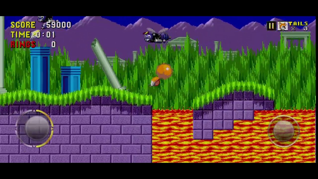 Tails in Marble Zone Act 2 | Sonic Classic - YouTube