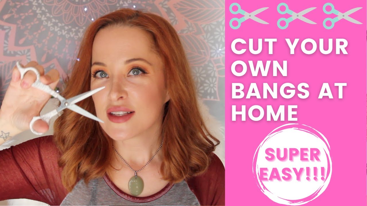 HOW TO CUT BANGS / // Super EASY! // DIY - YouTube