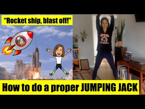 How to do a proper JUMPING JACK - YouTube
