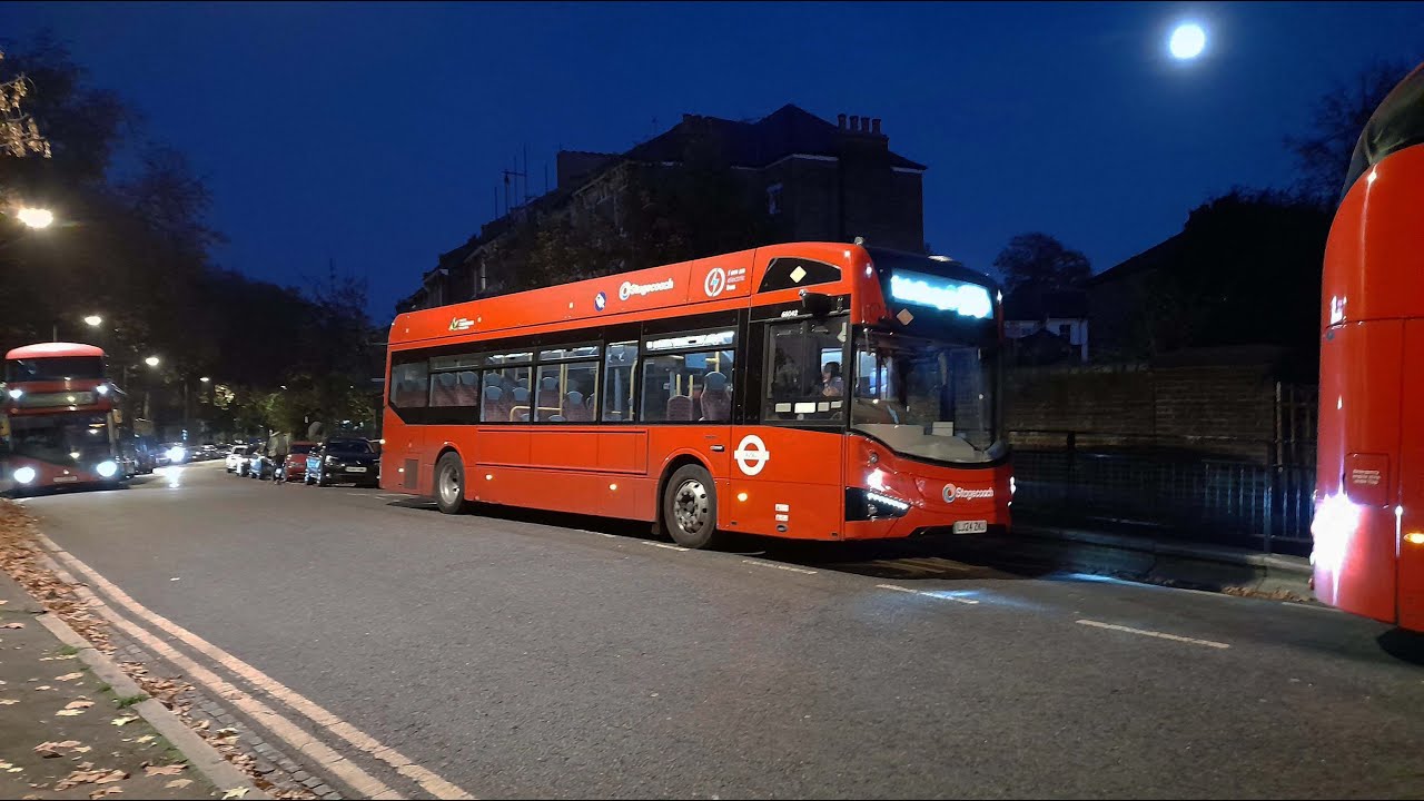 Electric Buses On London Bus Route 276, Newham Hospital - Stoke ...