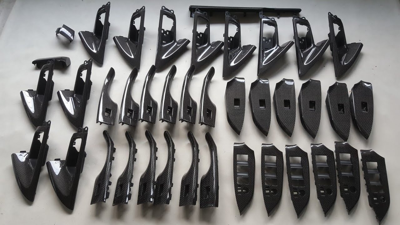 Innova reborn interior panel carbon fiber - YouTube