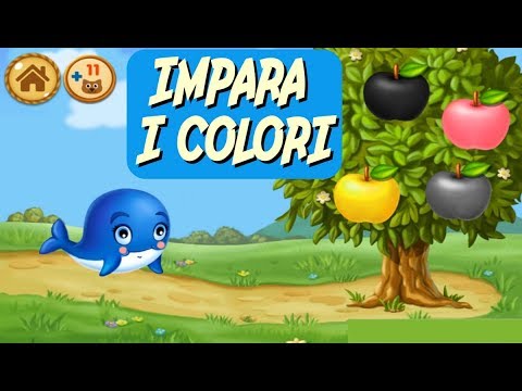 Impara i colori, animali, oggetti [ITALIANO] - Gioco per bambini - YouTube