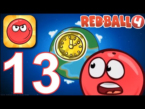 Red Ball 4 - World 01 (All Levels 16-30) - Time Attack Gameplay ...