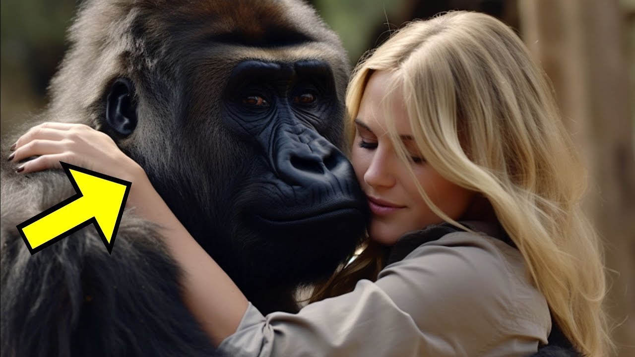 Mujer regresó con los gorilas con los que fue criada, ¡pero se sorprendió cuando esto sucedió ...
