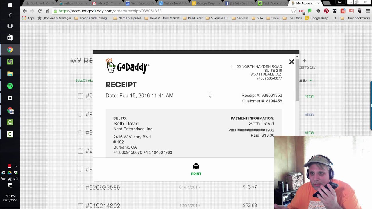 GoDaddy Promo Scam - YouTube