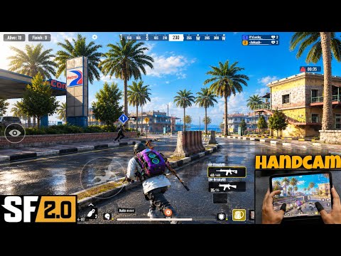 Zero Lag! Scarfall 2.0 iPad 11th Gen Smooth Duo vs Squad Gameplay 📱