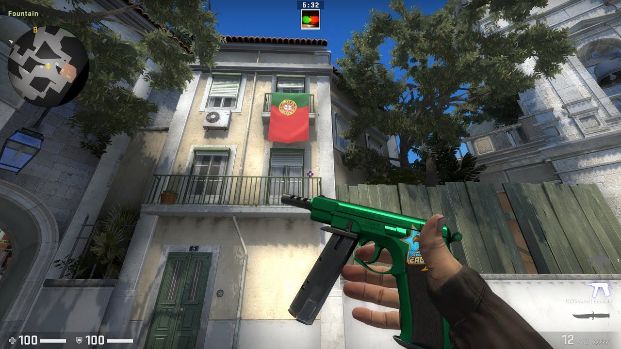 CSGO CZ75-Auto Emerald Factory New - YouTube