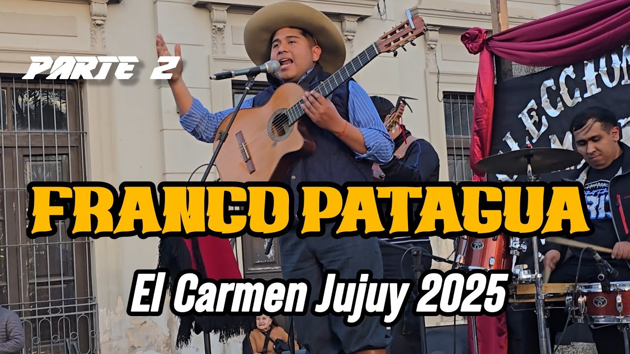 FRANCO PATAGUA Parte 2 | ELECCIÓN DE LA PAISANA, MINI PAISANA Y MADRE ...