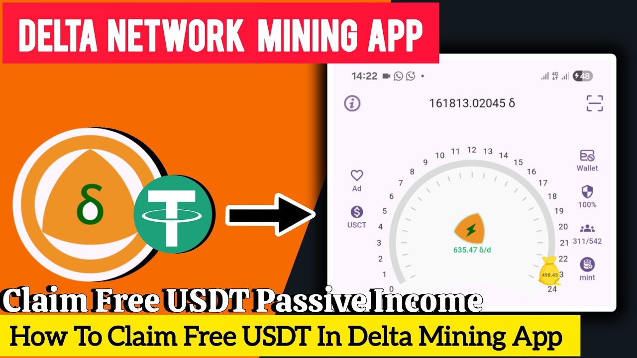 Delta Mining Update: Earn Free USDT Instantly! Join Early Before Next ...