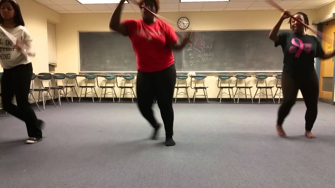 Choreography for the Stick Dance - YouTube