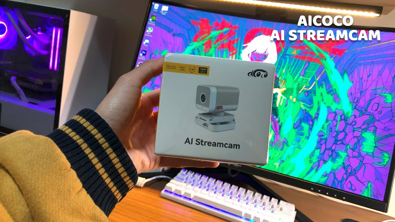 UNBOXING Câmera com IA! AICOCO AC400. - YouTube