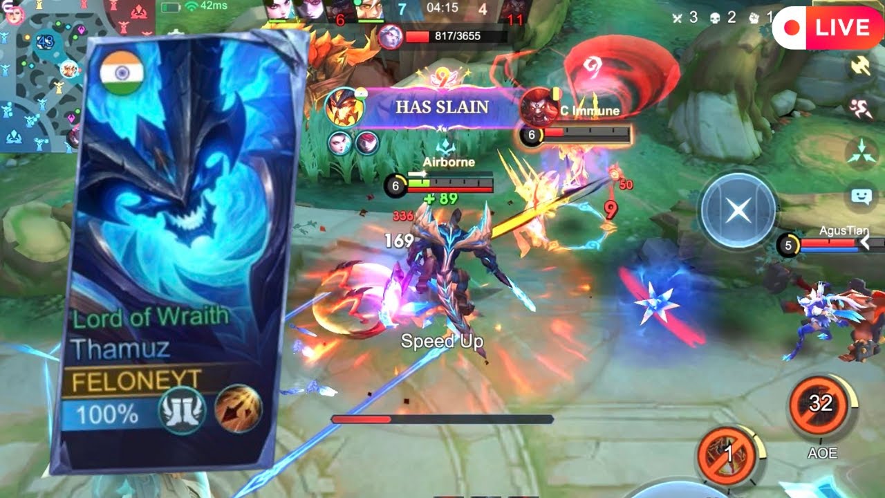 🔴 LIVE: 24 Kills + 2x MANIAC! Atomic Pop Miya GOES GOD MODE Late Game 🔥 ...