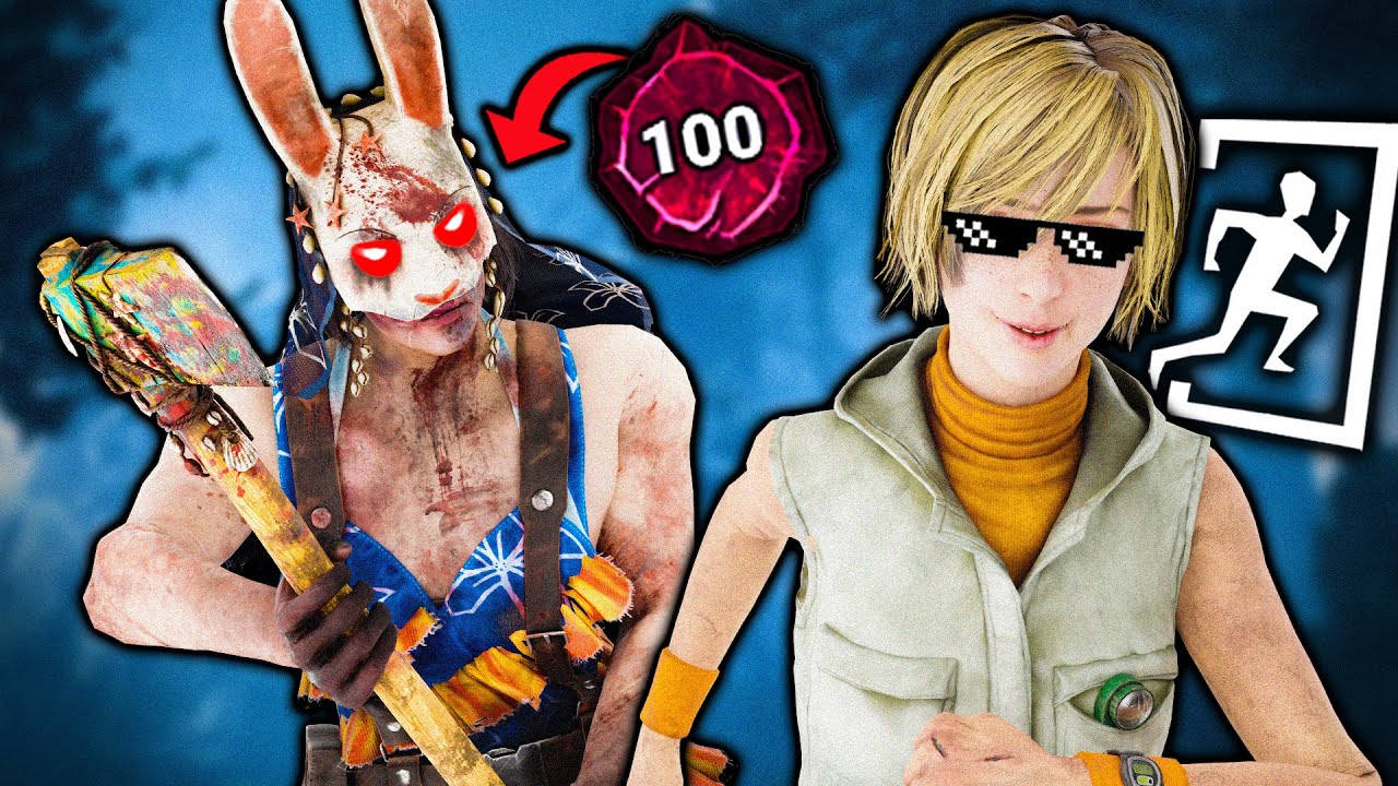 Looping P100 Huntress In DBD! - YouTube