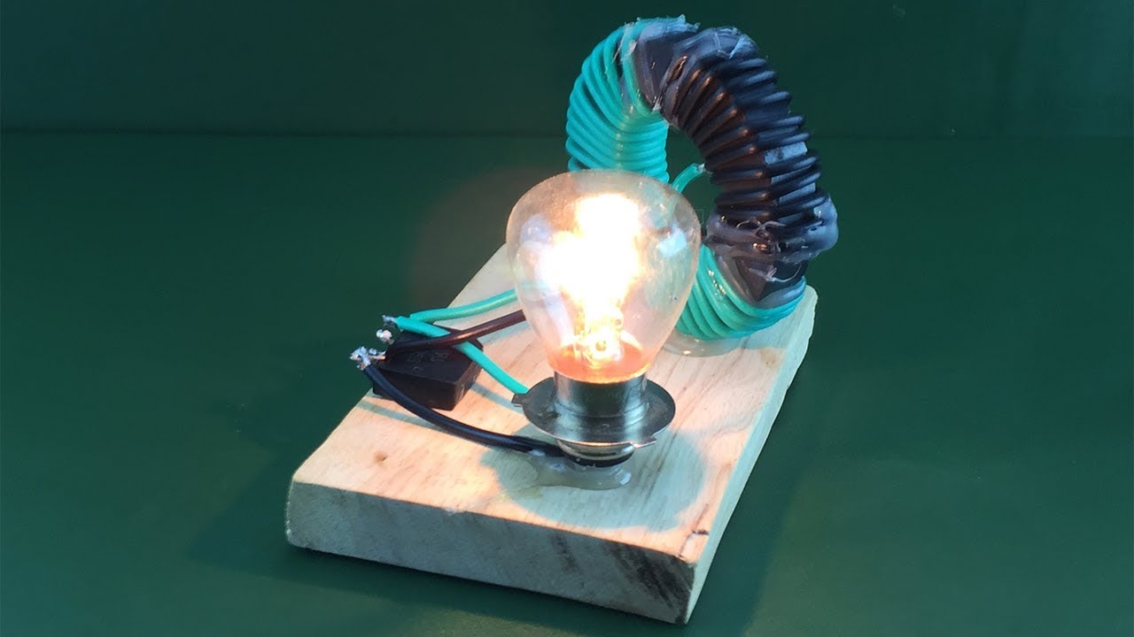New free energy electricity using magnet with coil , DIY science ...